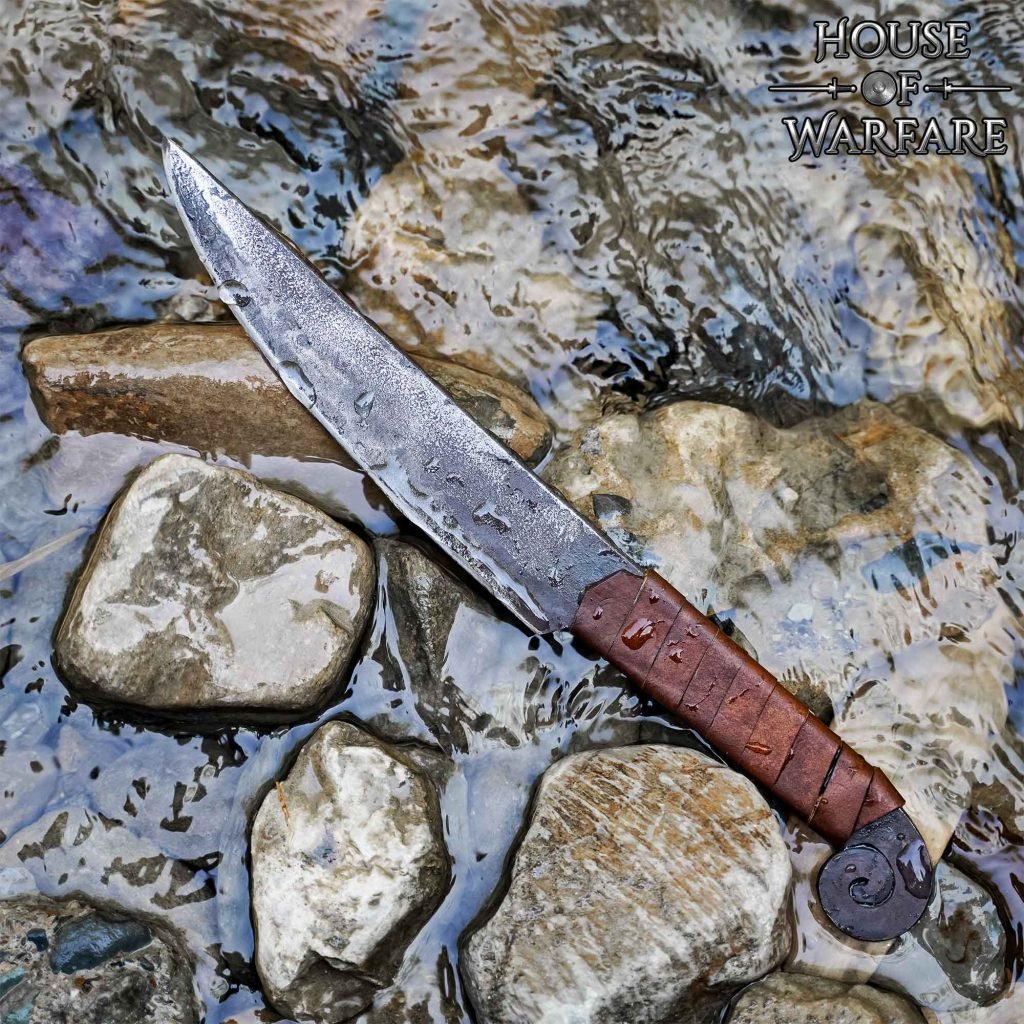 ⭐ Hand Forged Medieval Hunting Knife - Medieval Shop at House of Warfare